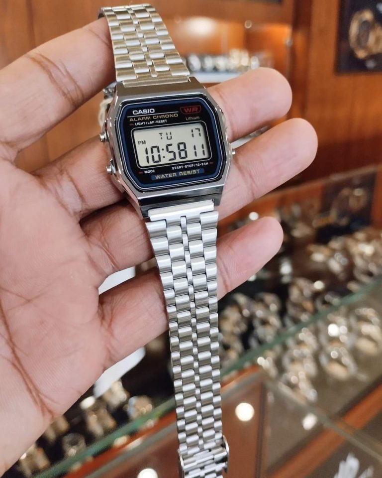 Buy CASIO ORIGINAL MODEL159 Stainless Steel Chain Watch