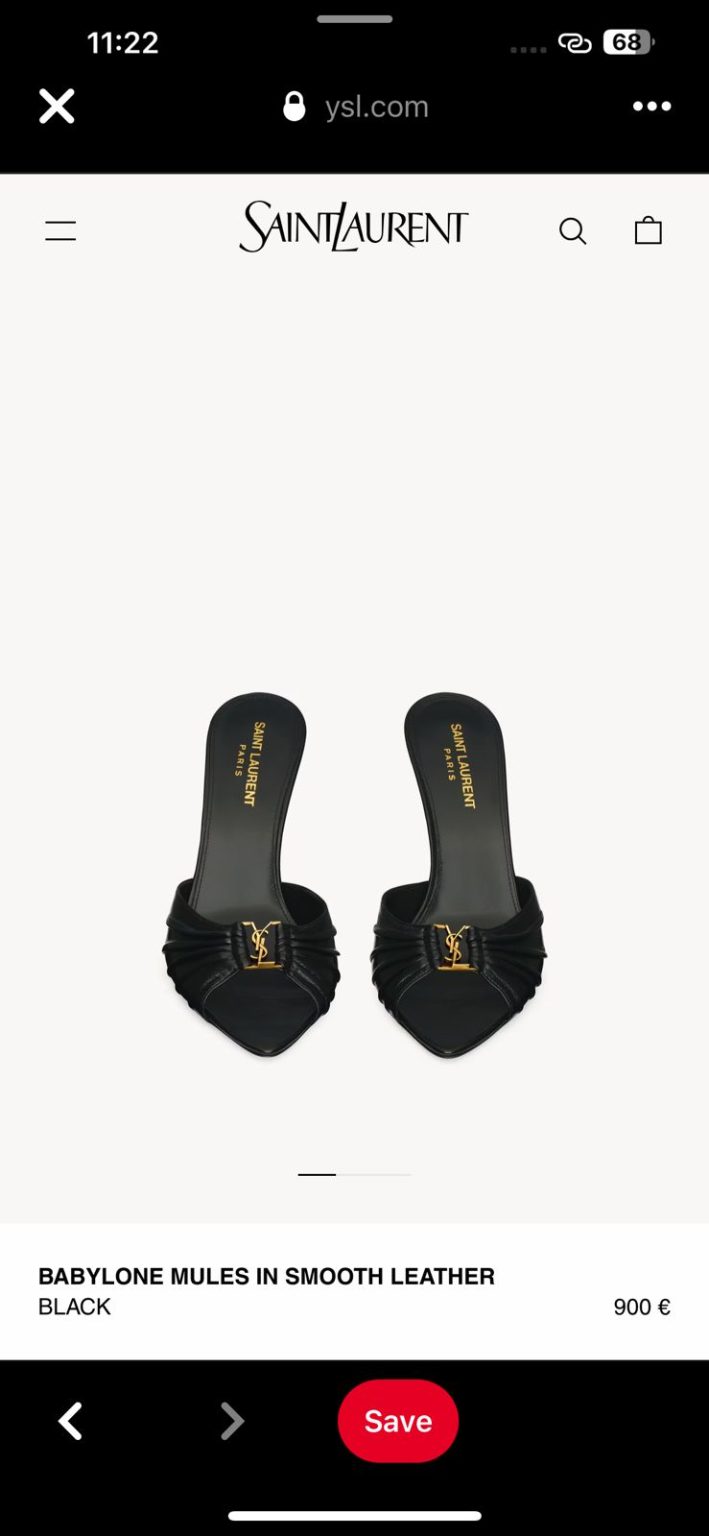 YSL Heels in Pakistan - Premium | Elegant Women’s Footwear