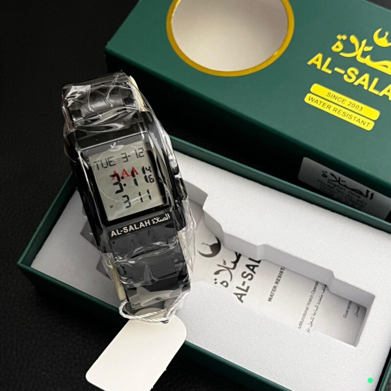 AL-SALAH Muslim Watch | Qiblah Direction Watch | Namaz Time Alert Watch ...
