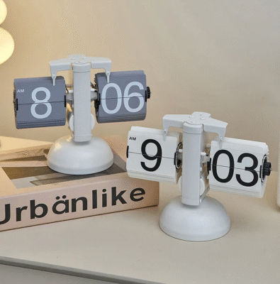 Flip Clock in Pakistan | Classic Retro Mechanical Table Clock – Stylish ...